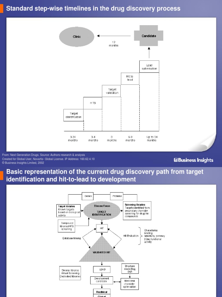 Standard Step-Wise Timelines in The Drug Discovery Process | PDF ...