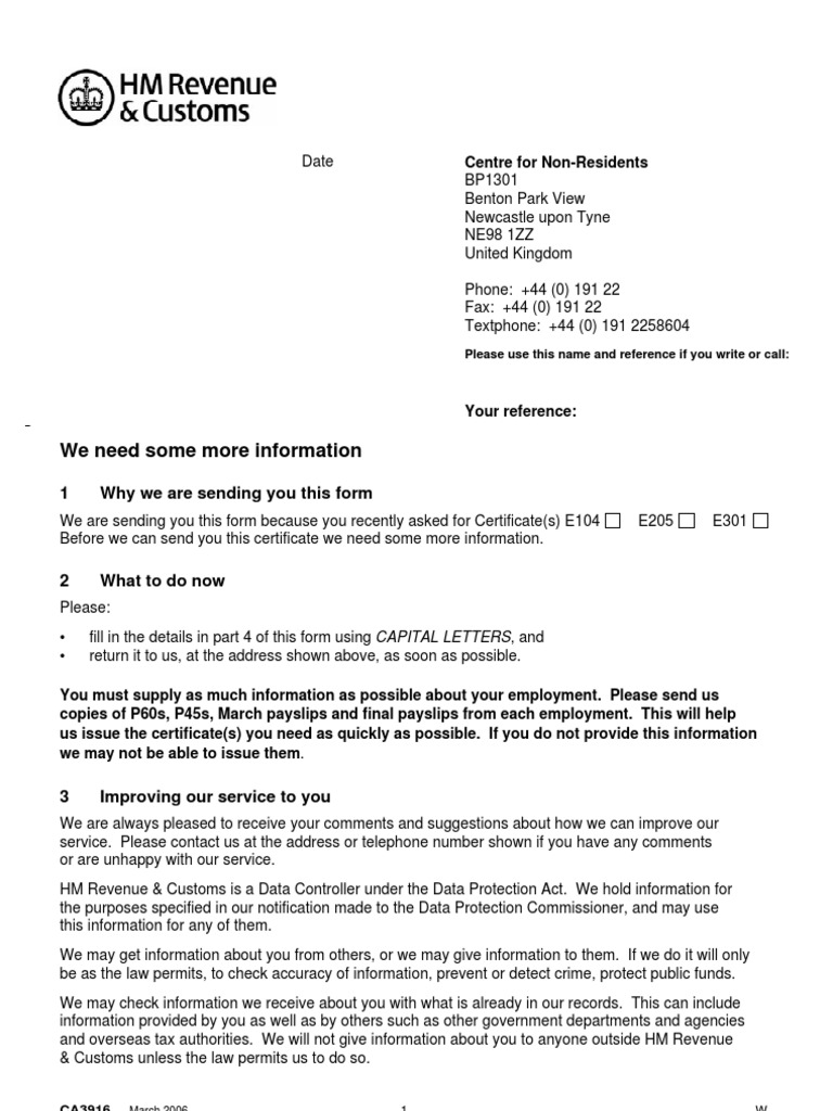 E301 | PDF | Payroll | Government