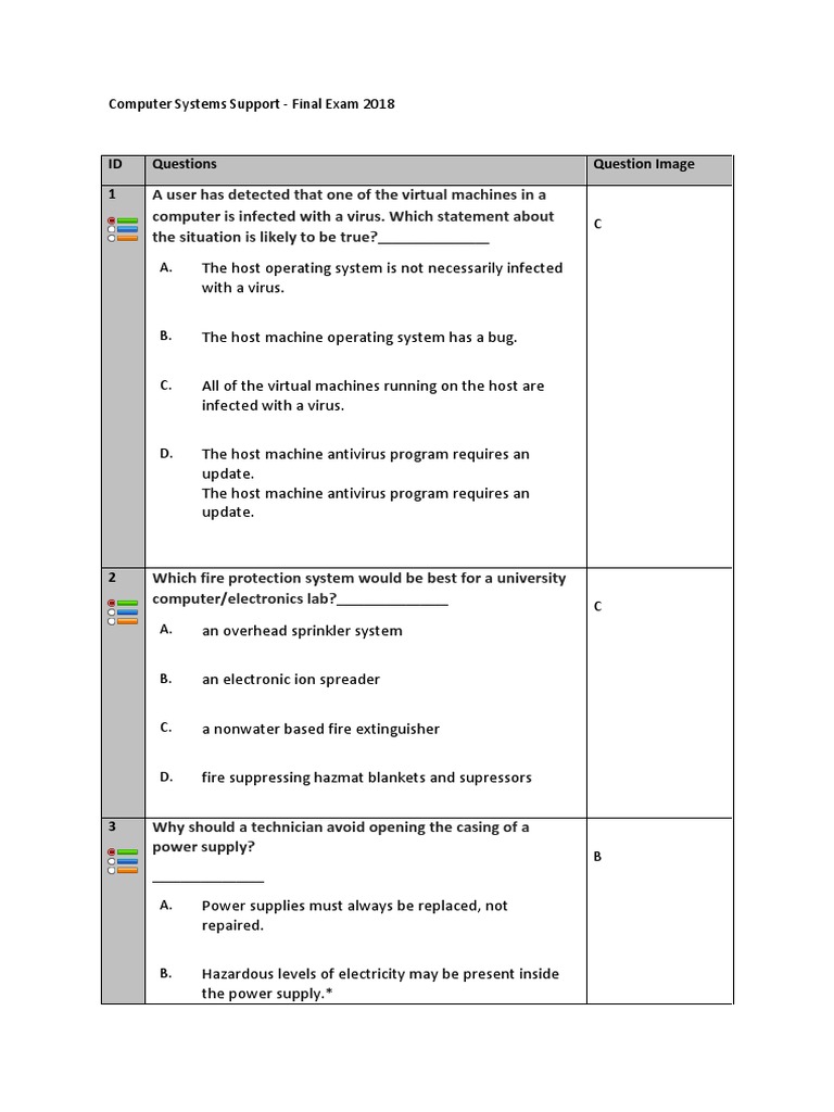 Computer Systems Support - Final | PDF | 64 Bit Computing | Computer Network