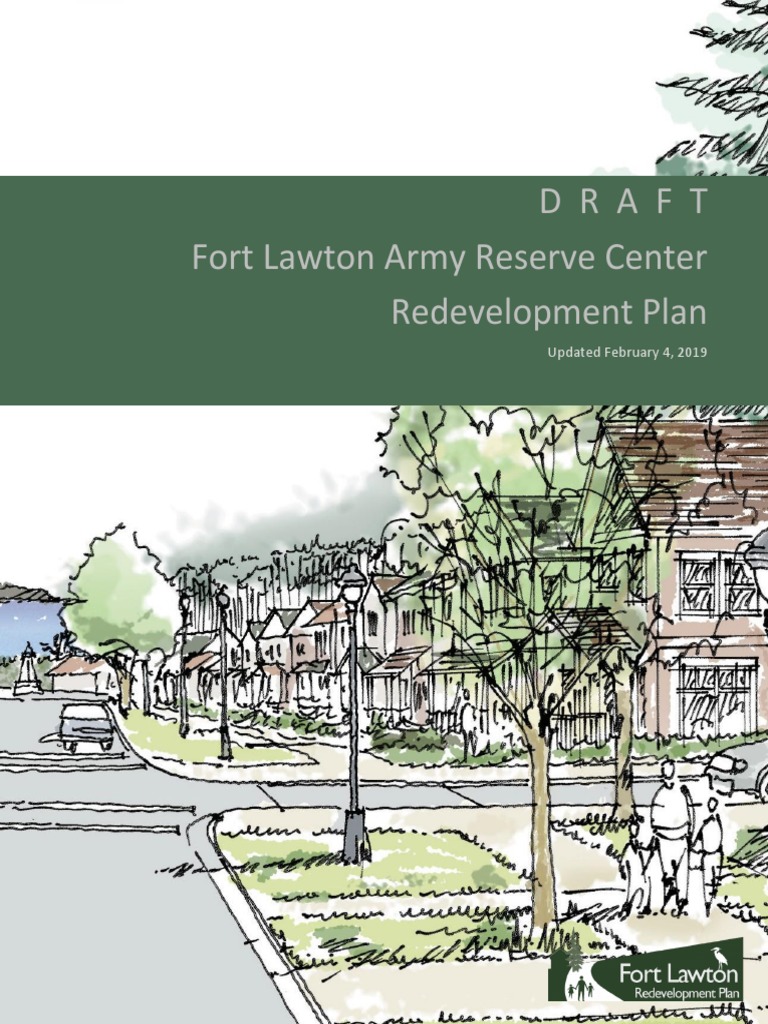 Fort Lawton Redevelopment Plan - 2019 | PDF | Sanitary Sewer | Wastewater