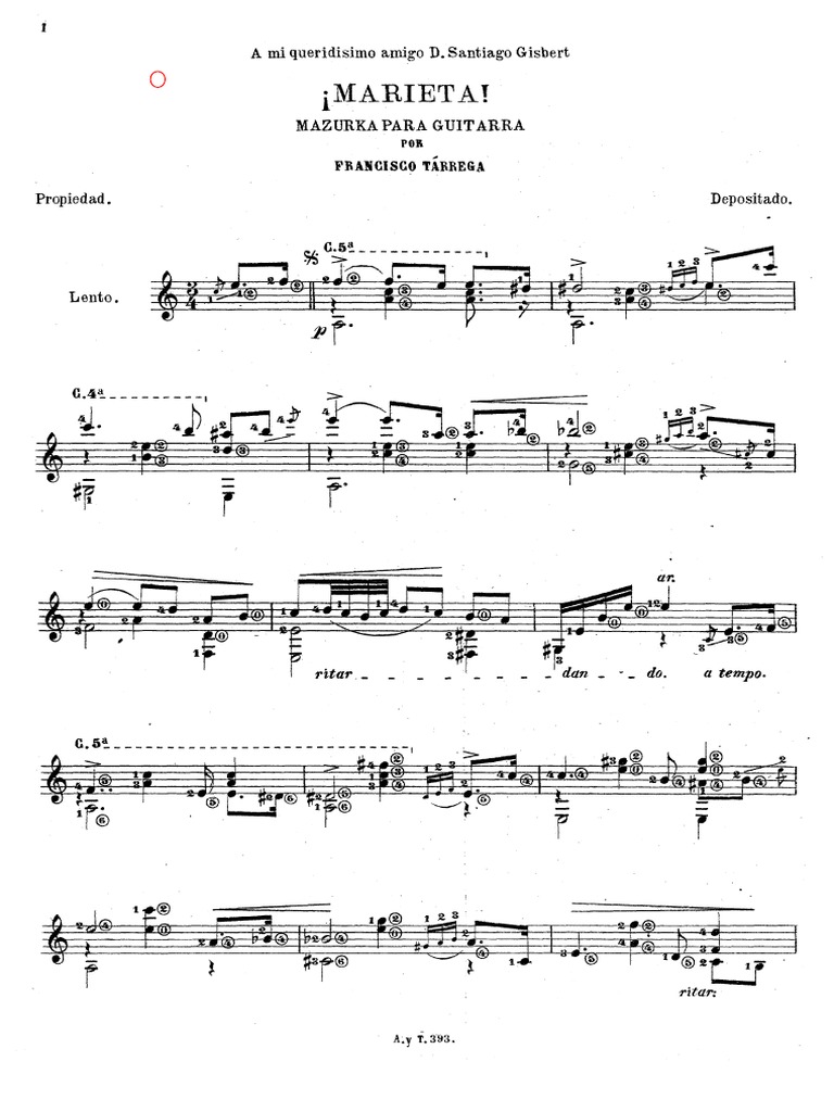 Tarrega Marieta | PDF