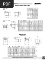 Filetages NPT - BSP - Sae+++ | PDF
