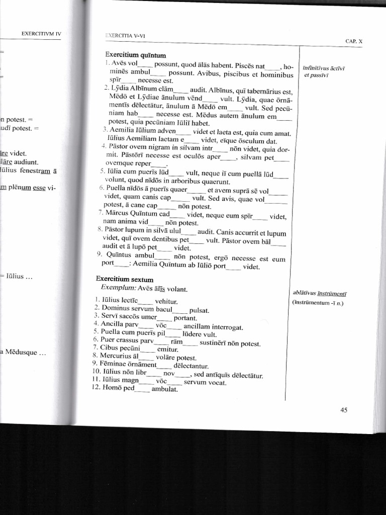 Nova Exercitia Latina | PDF