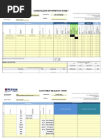 Petron Fleet Card Customer Request Form | PDF | Fuels