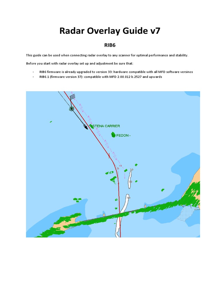 Radar Overlay Guide v7 | PDF | Radar | Coaxial Cable