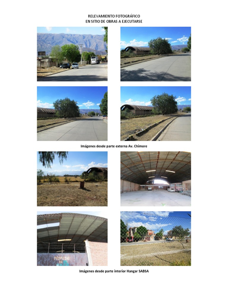 Relevamiento Fotografico | PDF