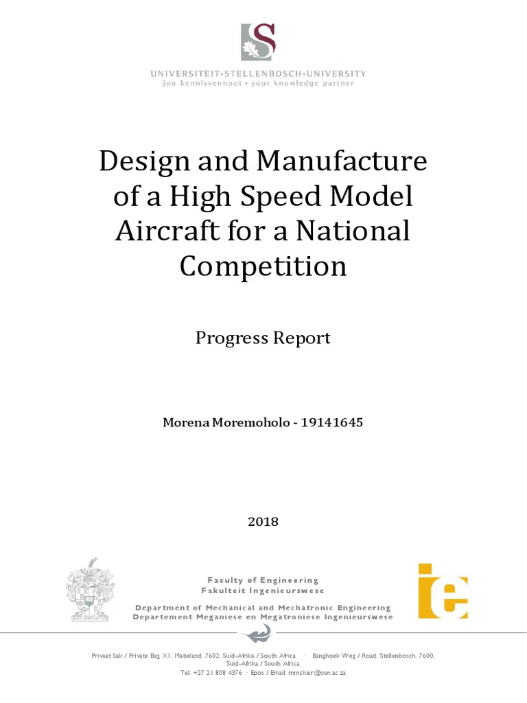 2018 01 29 ReportTemplate 7 | PDF | Airfoil | Aircraft