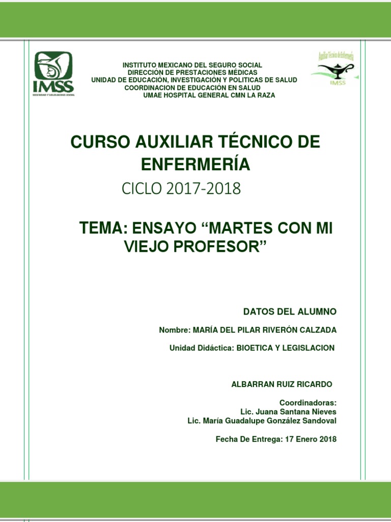 Martes Con Mi Viejo Profesor Final | PDF | Perdón | Felicidad Martes Con Mi Viejo Profesor Final | PDF | Perdón | Felicidad