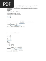Soal dan Contoh Bandul Sederhana | PDF | Sains & Matematika