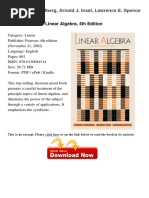Solution Manual of Linear Algebra and Its Application by Gilbert Strang ...