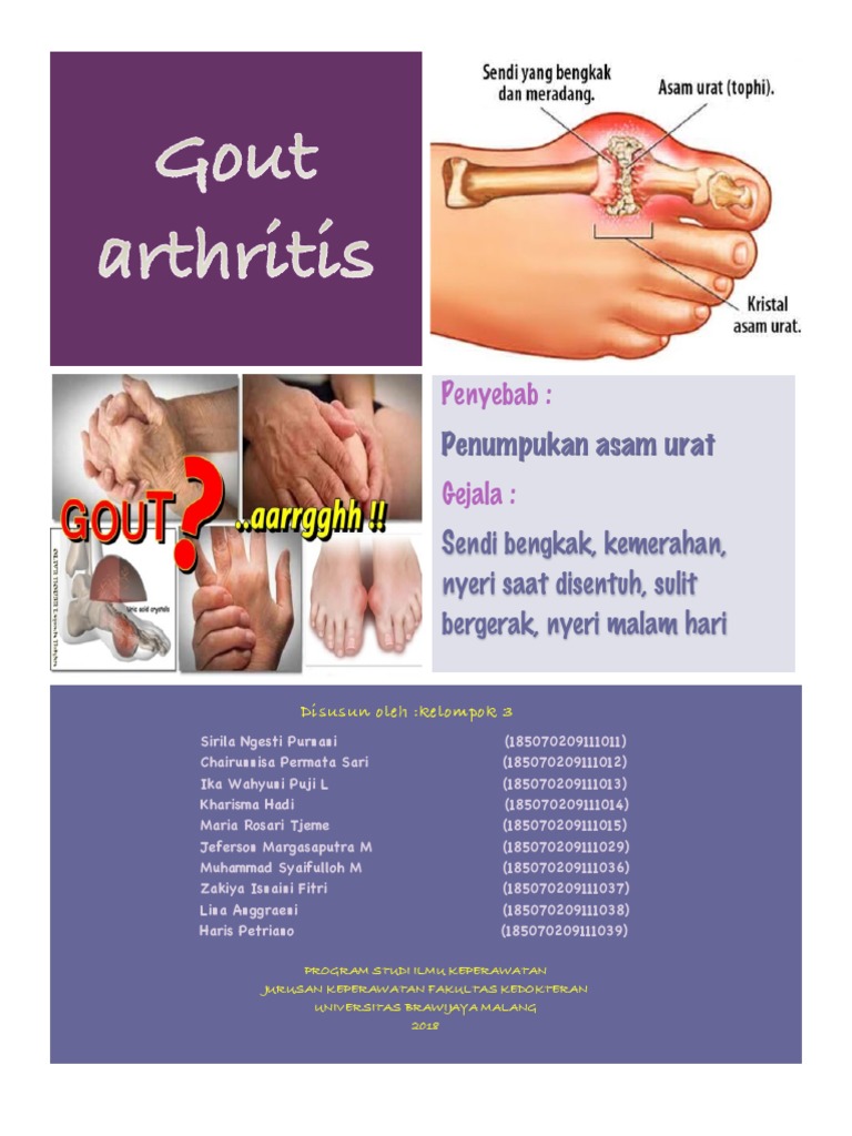 Brosur Edukasi Gout | PDF