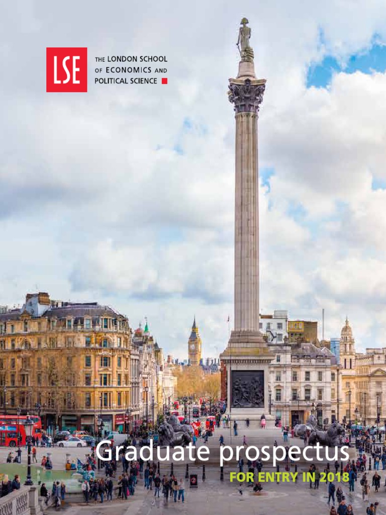 graduate prospectus lse 2018 | London School Of Economics | London