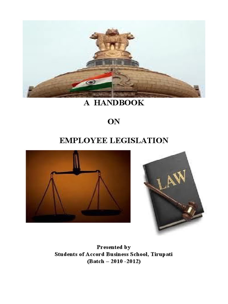 Final Copy of EL Handbook - DR | PDF | Employment | Labour Law