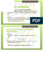Nombor Perdana Dan Nombor Gubahan Tahun 6 | PDF