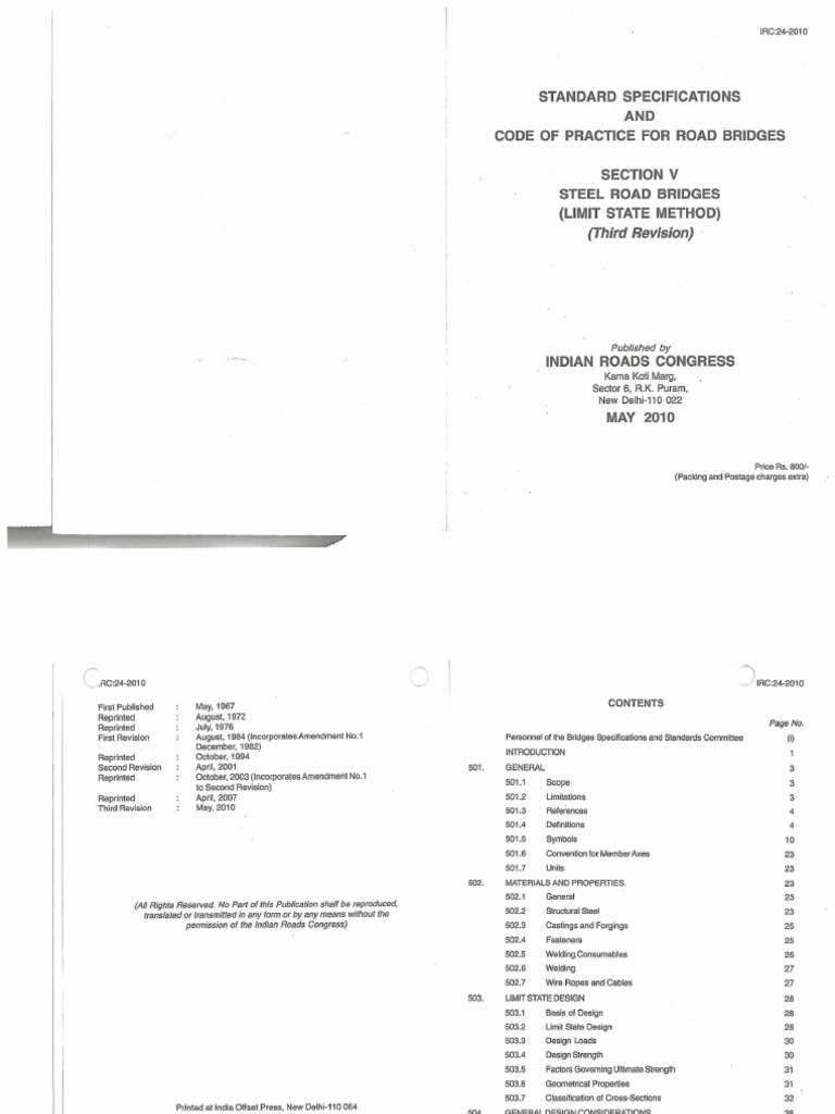 IRC-83-Part2 (2015) Elastomeric Bearings | Download Free PDF ...