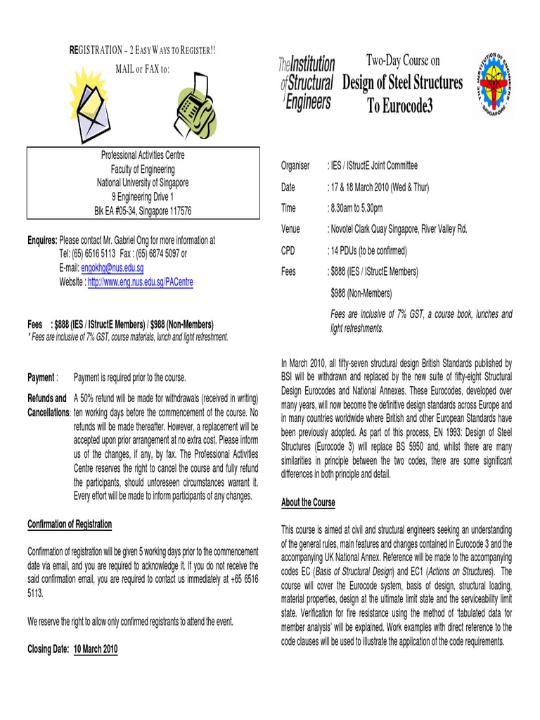 EC3 Flyer Final PDF | PDF | Buckling | Column
