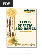 Pasta Shapes | PDF | Pasta | Italian Cuisine