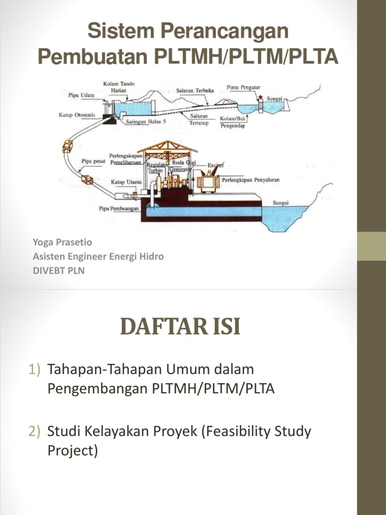 Sistem Perancangan Pembuatan PLTMH | PDF