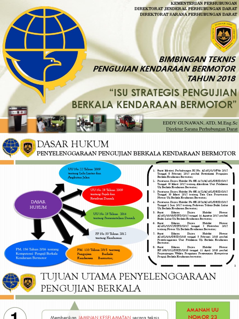 Isu Strategis Pengujian Berkala KB - Direktur Sarana PHB Darat | PDF