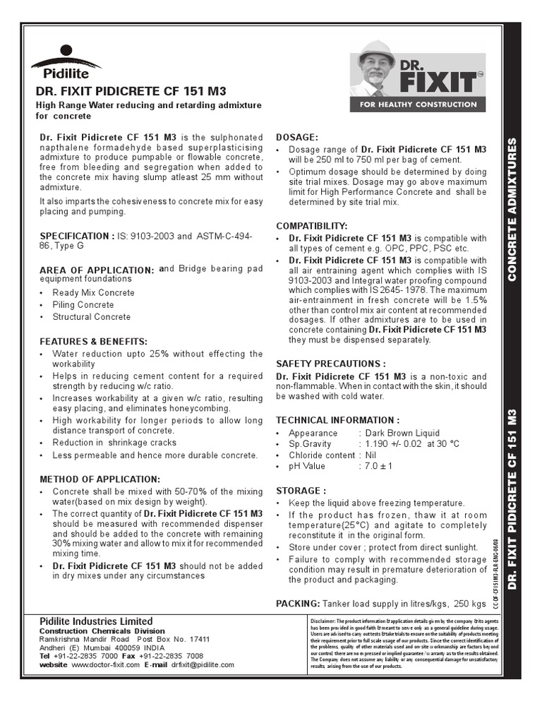 Curing Compound | PDF | Concrete | Chemistry
