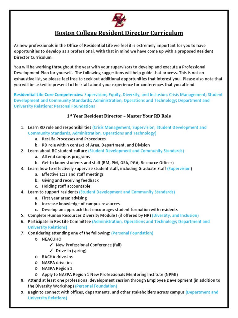 RD Professional Development Curriculum - 2018 | PDF | Inclusion ...