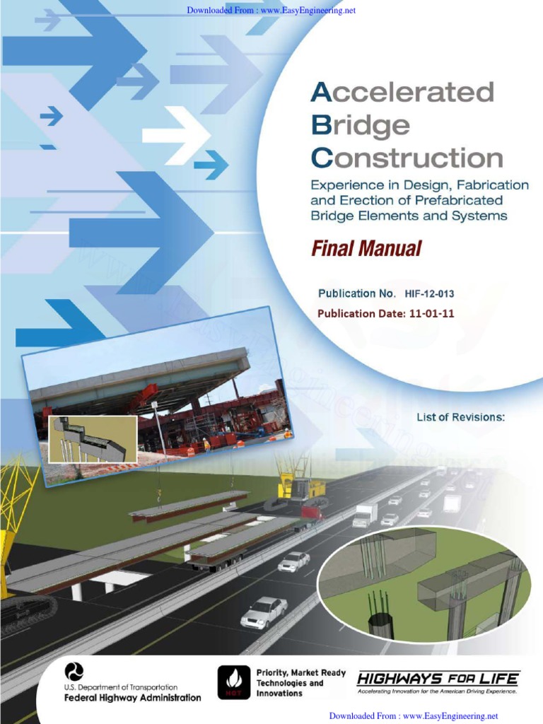 Accelerated Bridge Construction PDF | PDF | Precast Concrete | Deep ...