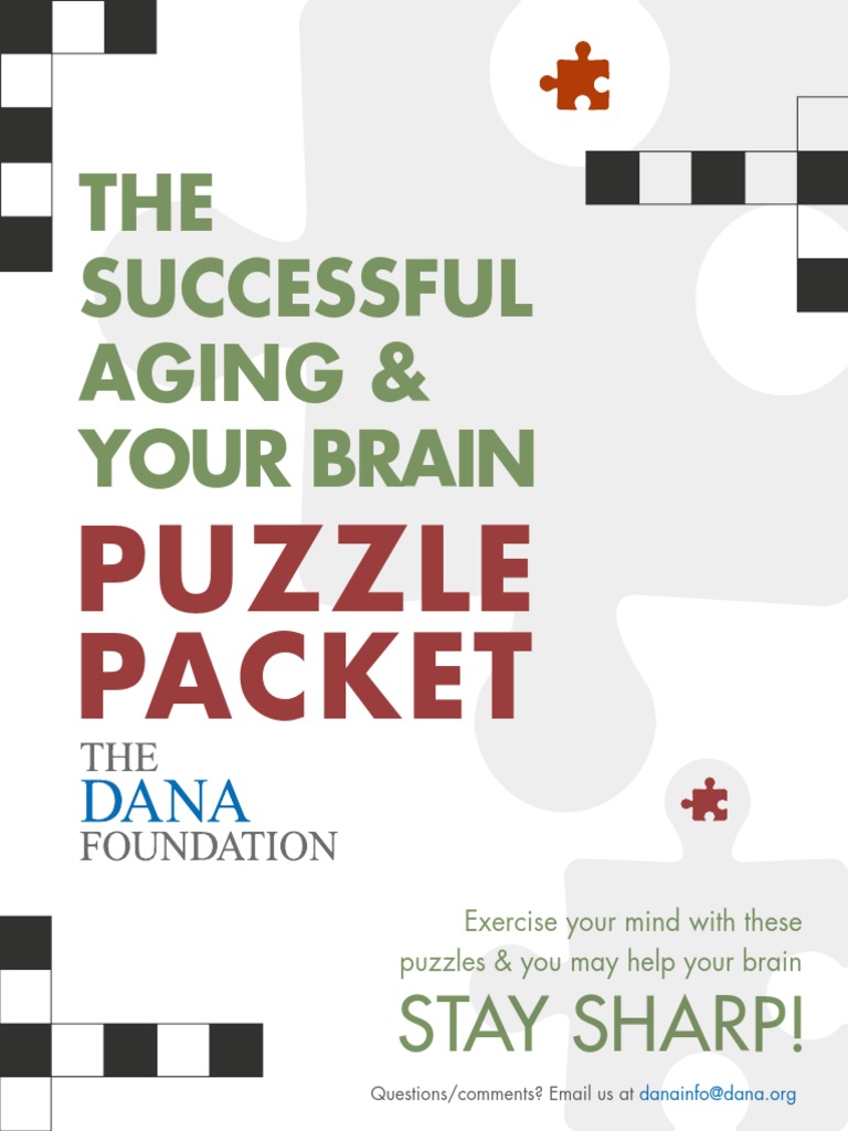 Successful Aging Puzzle Packet | PDF | Neuron | Brain