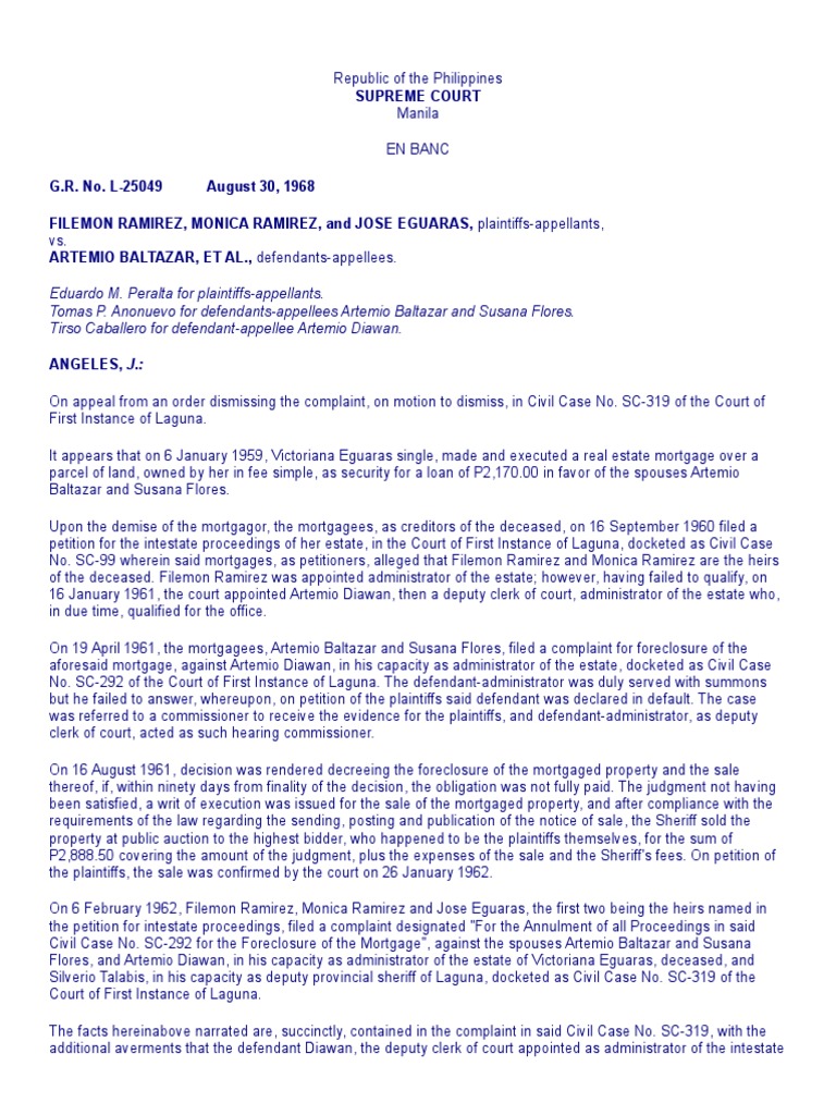 Ramirez V Salazar Full Case | PDF | Lawsuit | Complaint