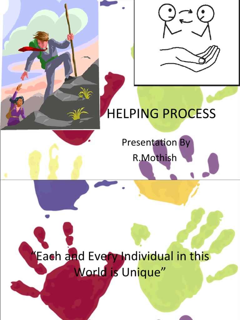 Helping Process: Presentation by R.Mothish | PDF | Empathy ...