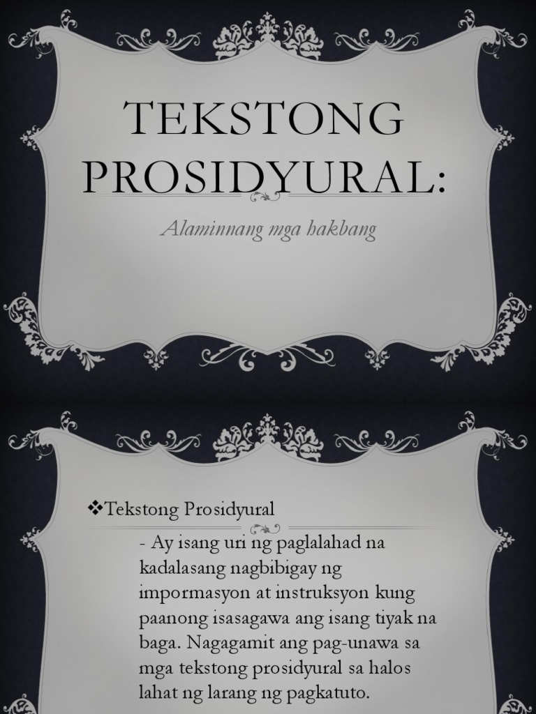 Tekstong Prosidyural