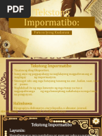 Ang Pagsulat NG Paglalarawan Ay Maaaring Subhetibo o Obhetibo | PDF