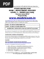 NISM Certifications List All Serises | PDF | Securities (Finance ...