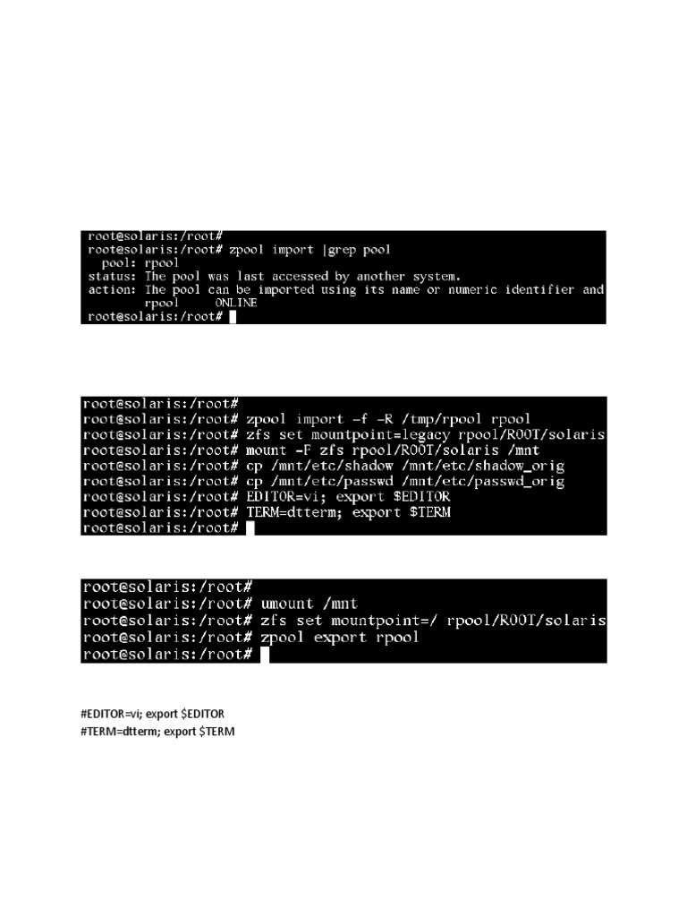 Terminal Configuration for vi Editor | PDF