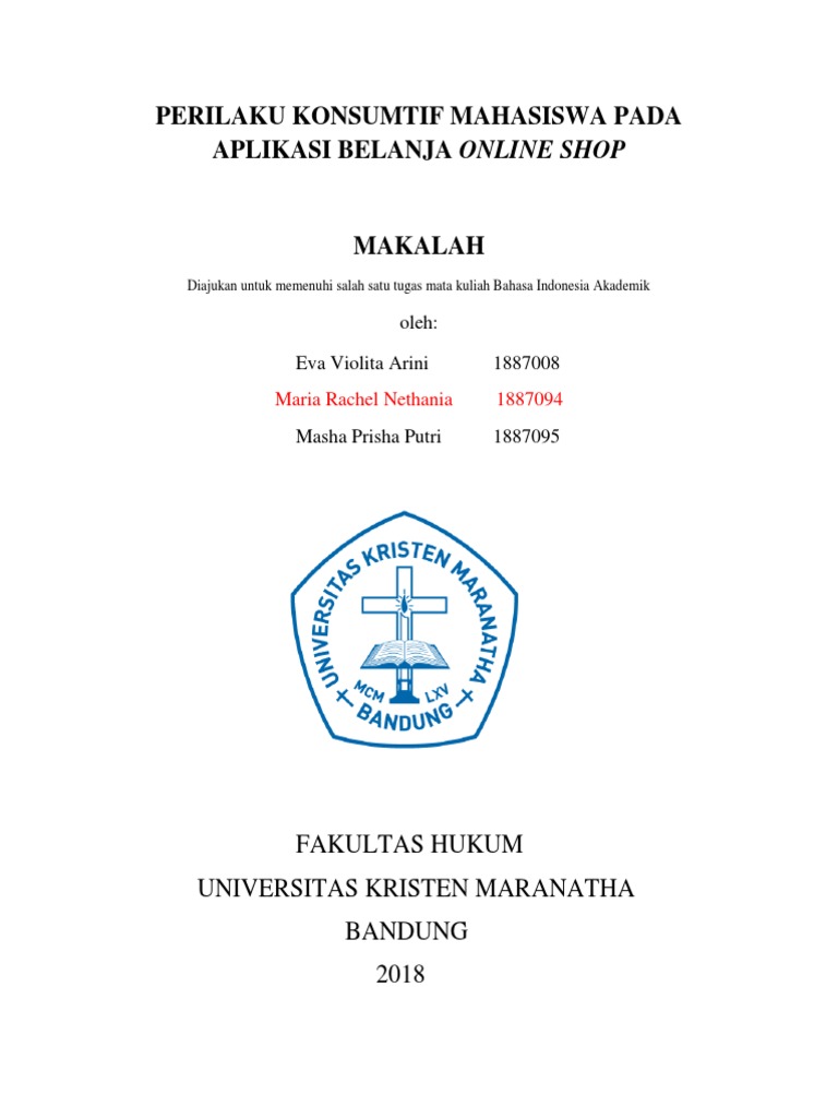 Contoh KTI B Indonesia | PDF