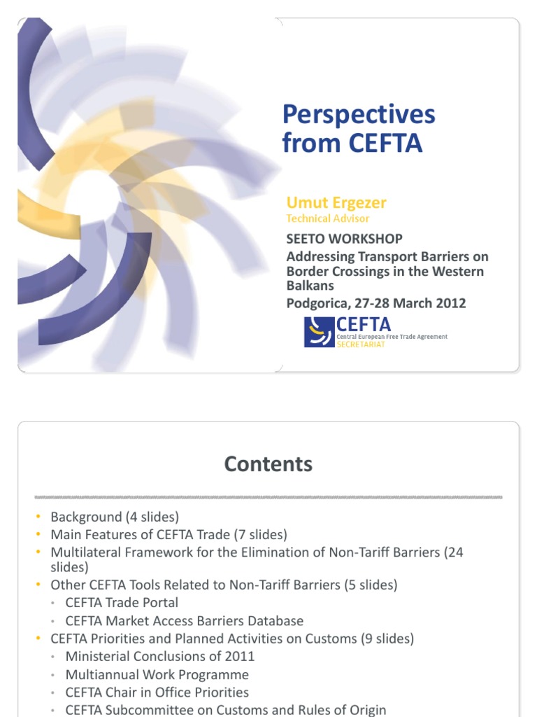 Perspectives From CEFTA | PDF | Economies | Business