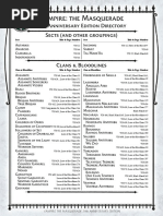 Dav20 Vampire The Dark Ages 20th Anniversary Core Rulebook Master Ygor ...