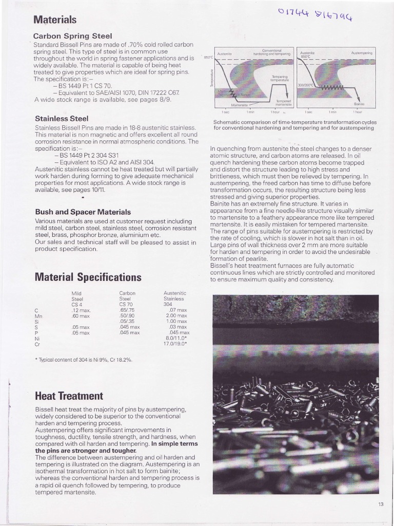 Materials: Material Specifications | PDF | Materials Science | Iron