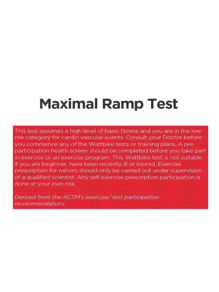 Max Ramp PDF | PDF | Personal Trainer | Nature