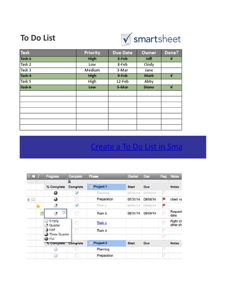 To Do List Double Click | PDF
