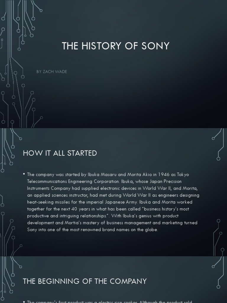 Sony Slide Show | PDF | Sony | Videocassette Recorder