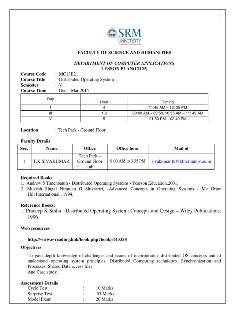 Distributed Os Sem V Pdf Distributed Computing Scheduling Computing