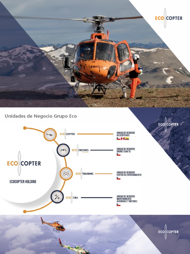 Ecocopter Presentacion Corporativa 2019 | PDF | Aeronave | Vehículo ...