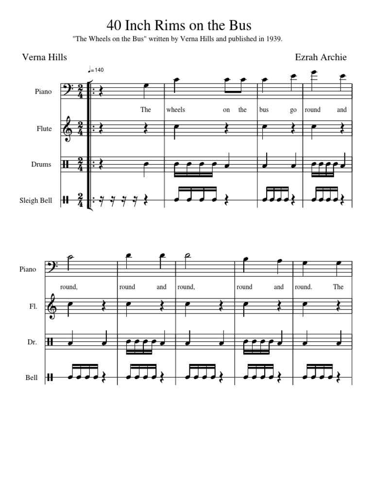 40 Inch Rims On The Bus | PDF