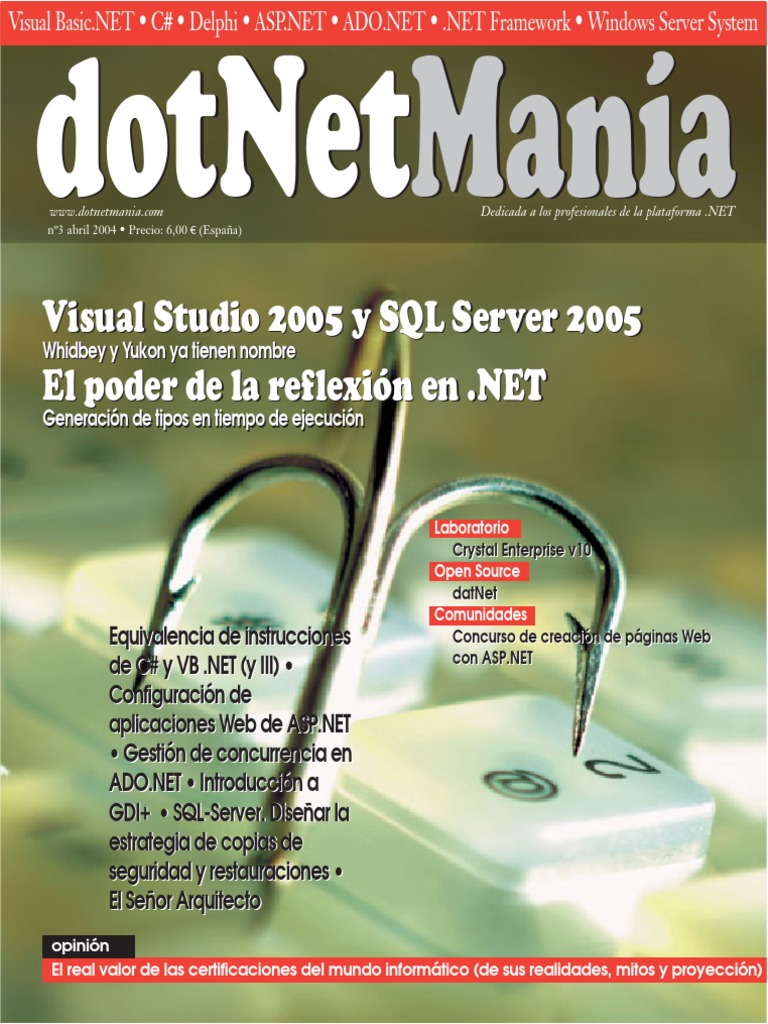 Tutorial de Visual Studio 2005 y SQL Server 2005 PDF | PDF | .NET Framework | Microsoft