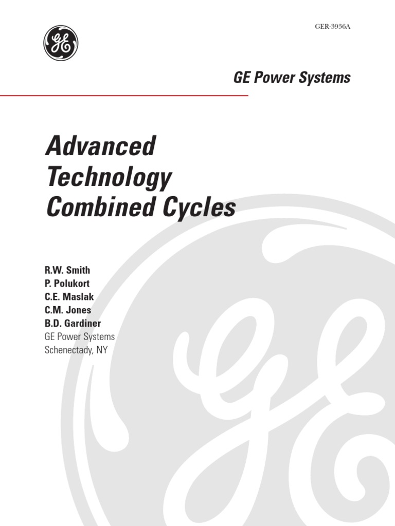 Advanced Combined Cycle Systems Overview | PDF | Steam | Gas Turbine