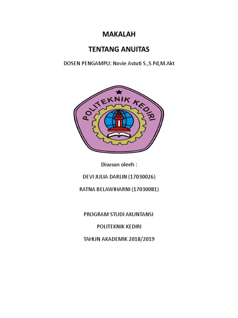 MAKALAH Anuitas | PDF