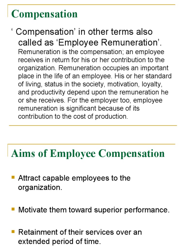 Factors Affecting Compensation | PDF | Employment | Labor