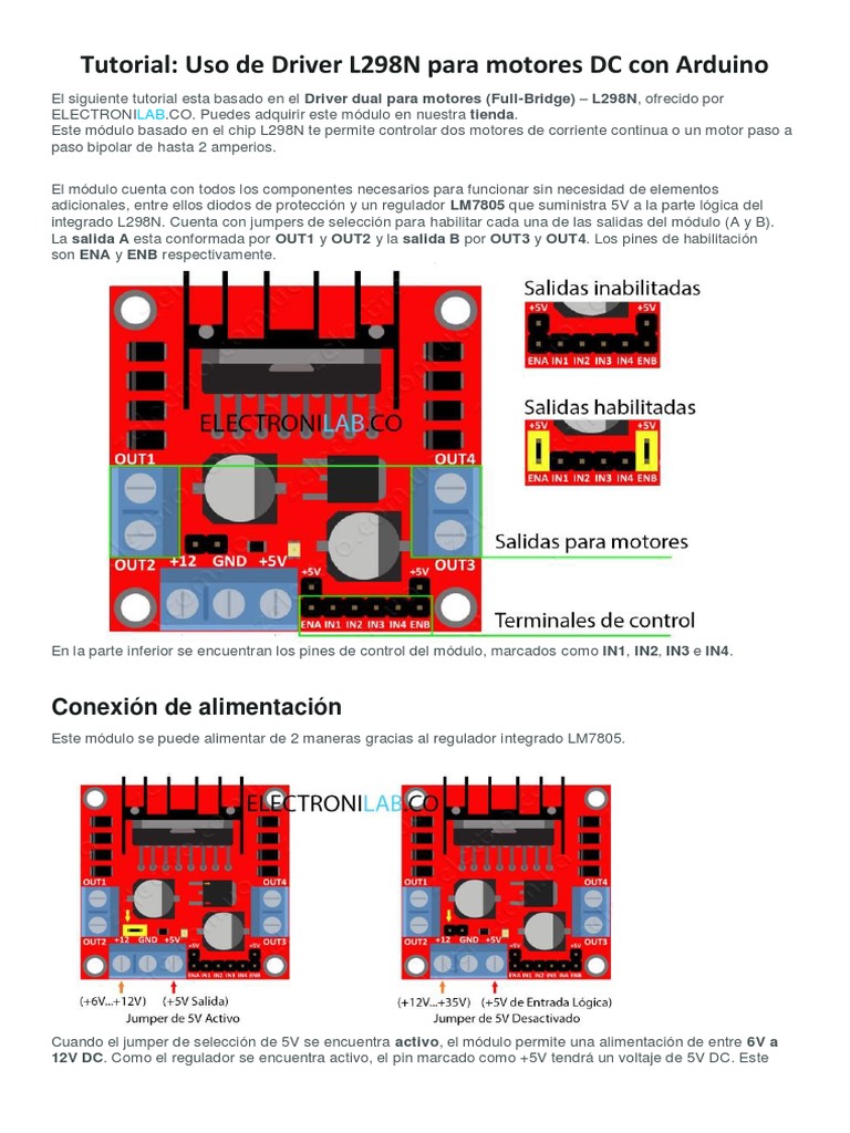 Funcionamiento Encoder Puenteh | PDF | Arduino | Electromagnetismo