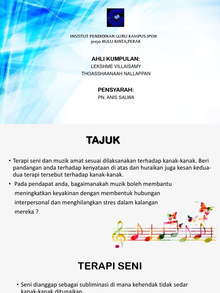 Terapi Seni Dan Muzik | PDF