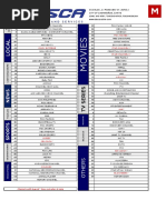 Cignal Channel Lineup 2025 Overview | PDF | Hbos | Telecommunications